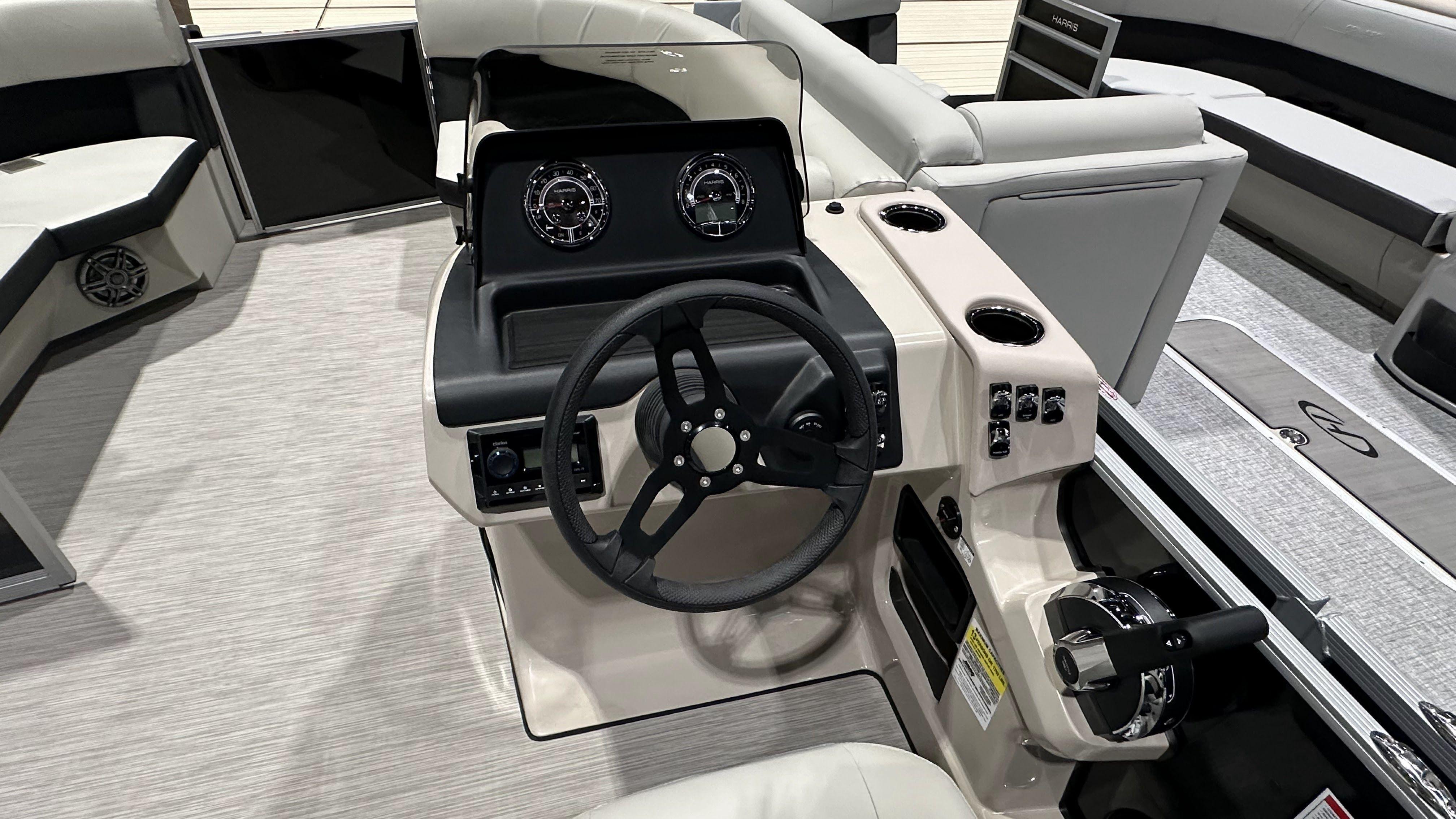 2024 Harris 230 Breeze Tri-toon CW Floorplan Barcos pontón en venta ...