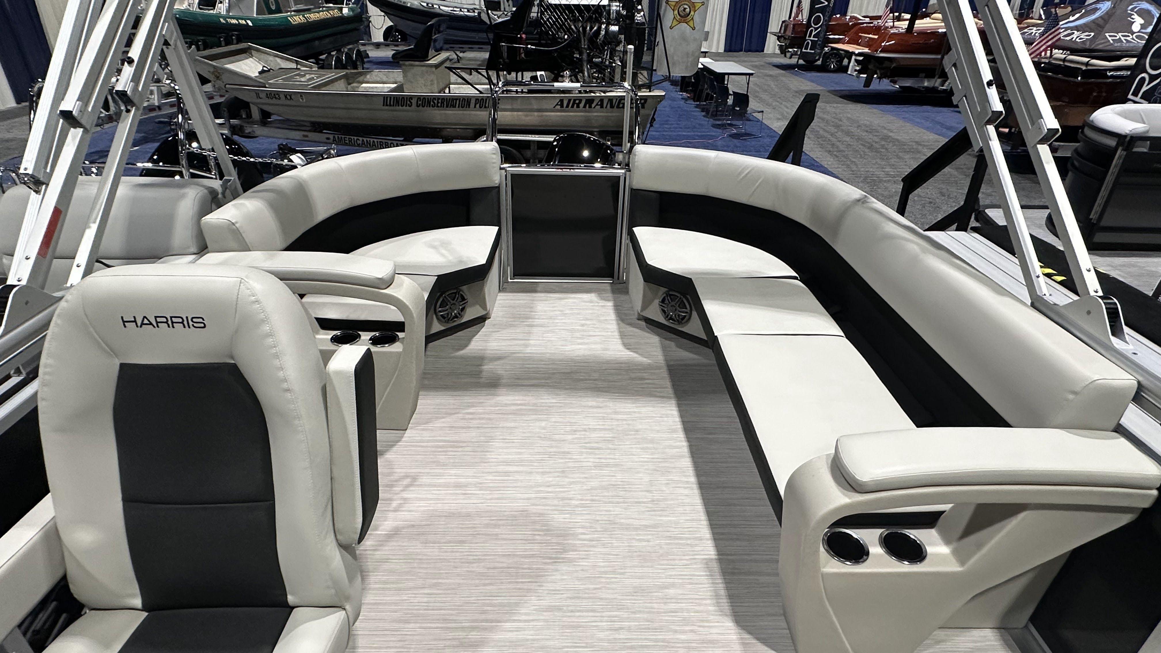 2024 Harris 230 Breeze Tri-toon CW Floorplan Barcos pontón en venta ...