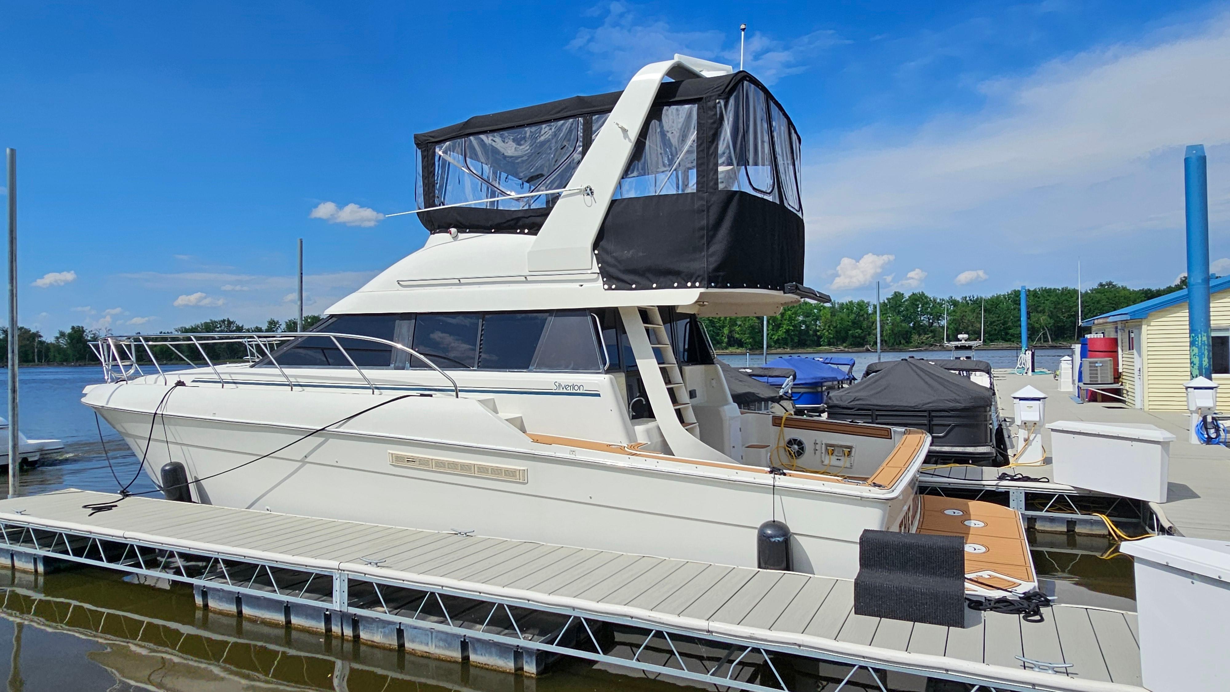 1995 Silverton 41 Convertible Flybridge for sale - YachtWorld