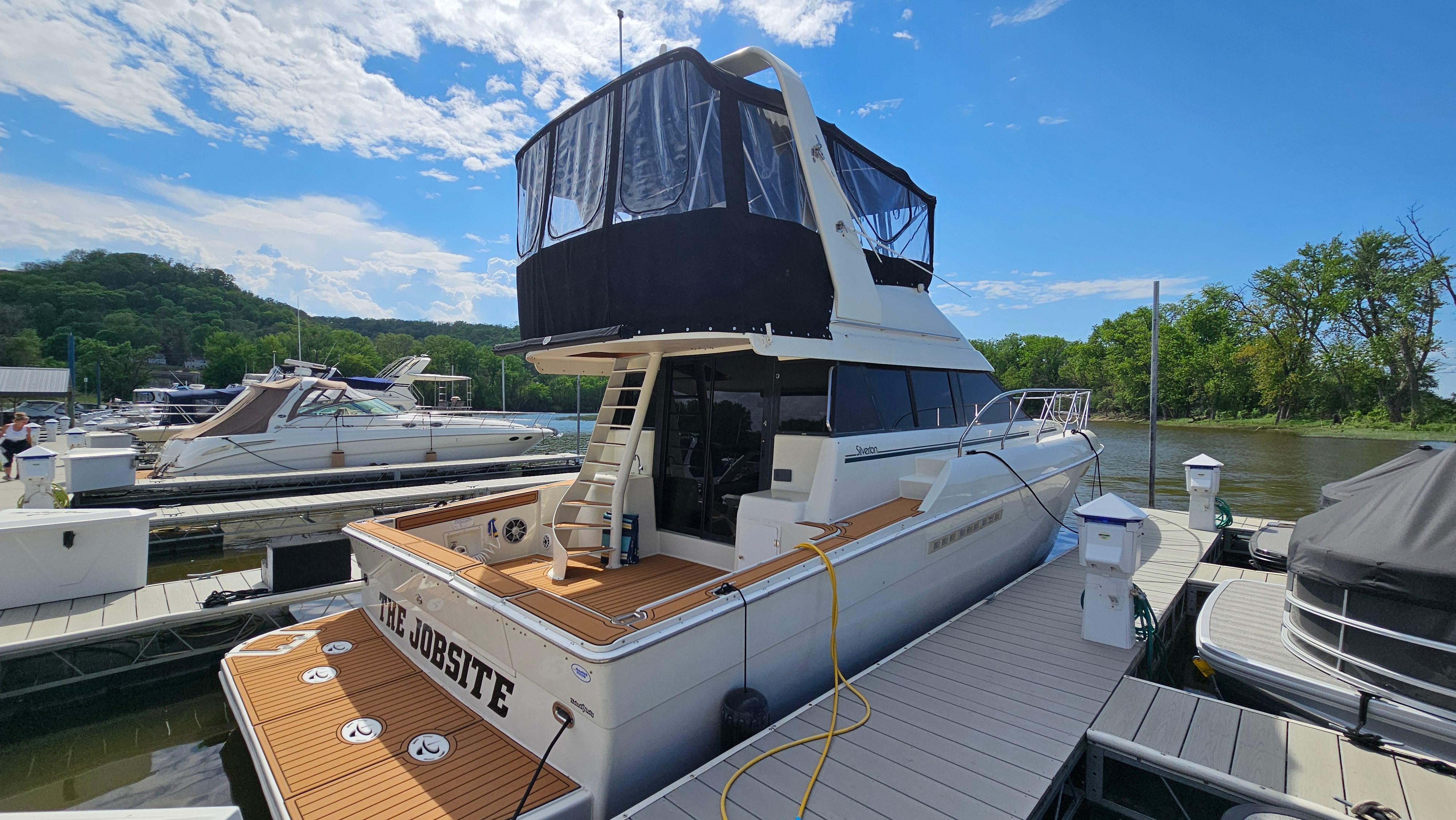 1995 Silverton 41 Convertible Flybridge for sale - YachtWorld
