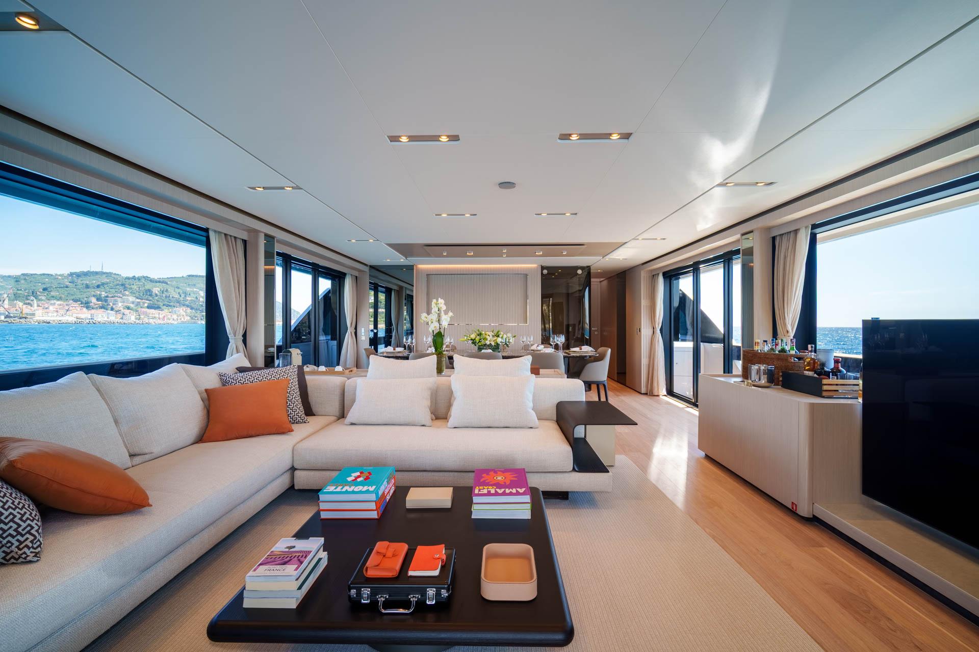 sunset Flybridge Ferretti Yachts for sale - YachtWorld