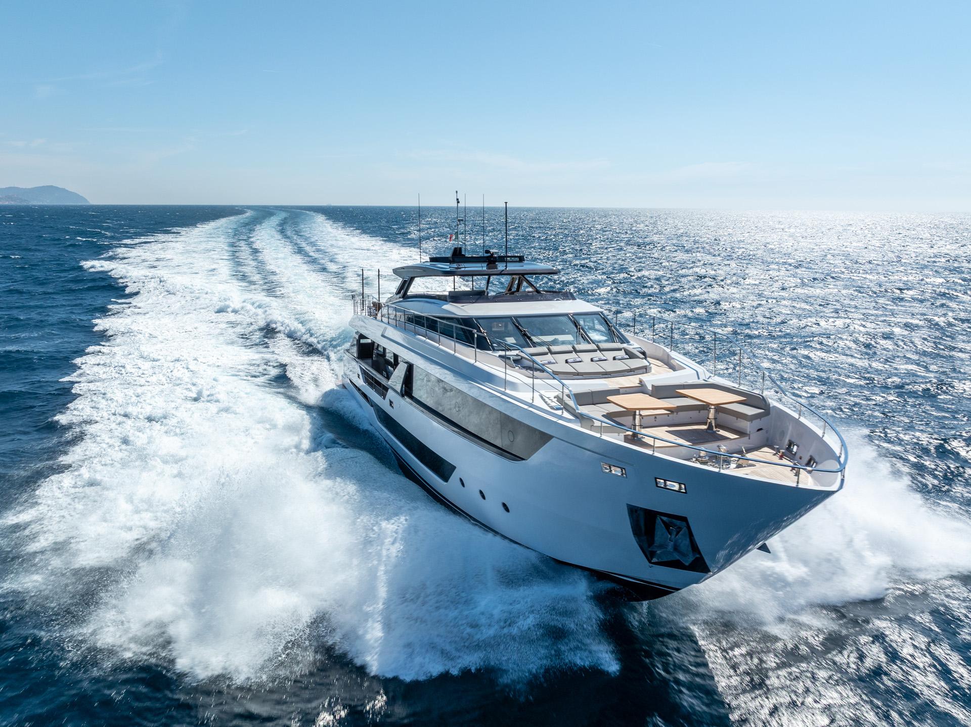 sunset Flybridge Ferretti Yachts for sale - YachtWorld