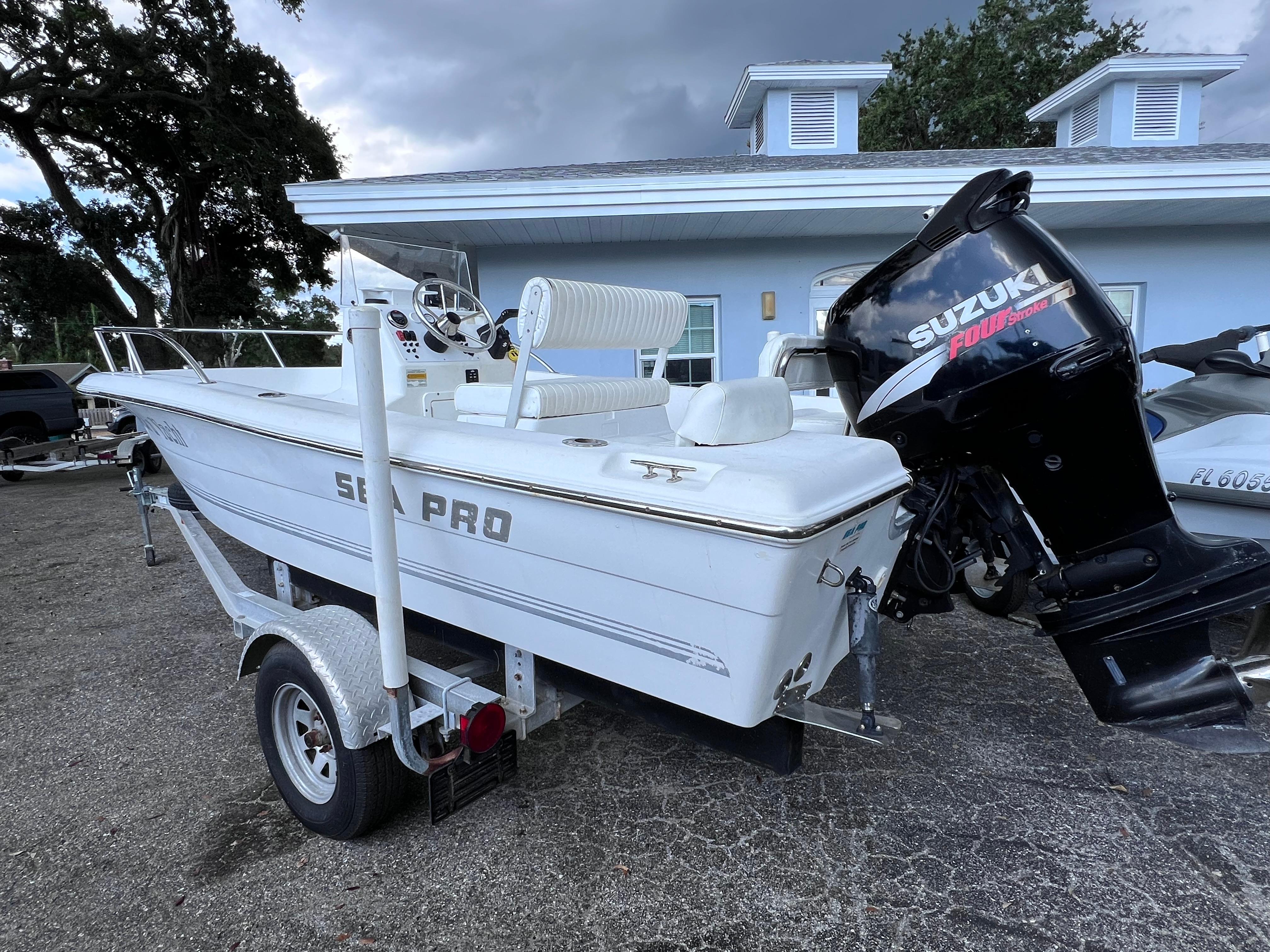 2004 Sea Pro 180 CC SUZUKI 140 TRAILER Center Console for sale - YachtWorld