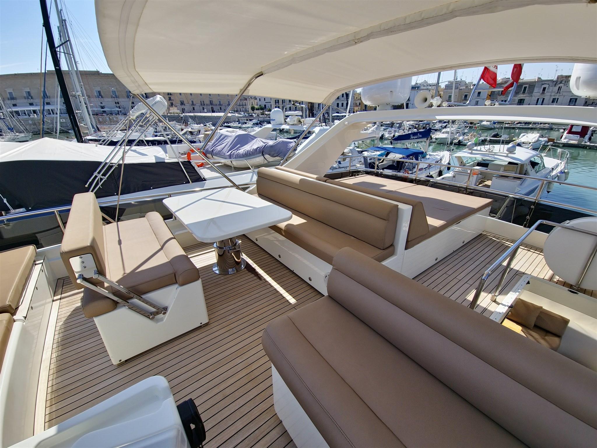 2006 Ferretti Yachts 630 Flybridge for sale - YachtWorld