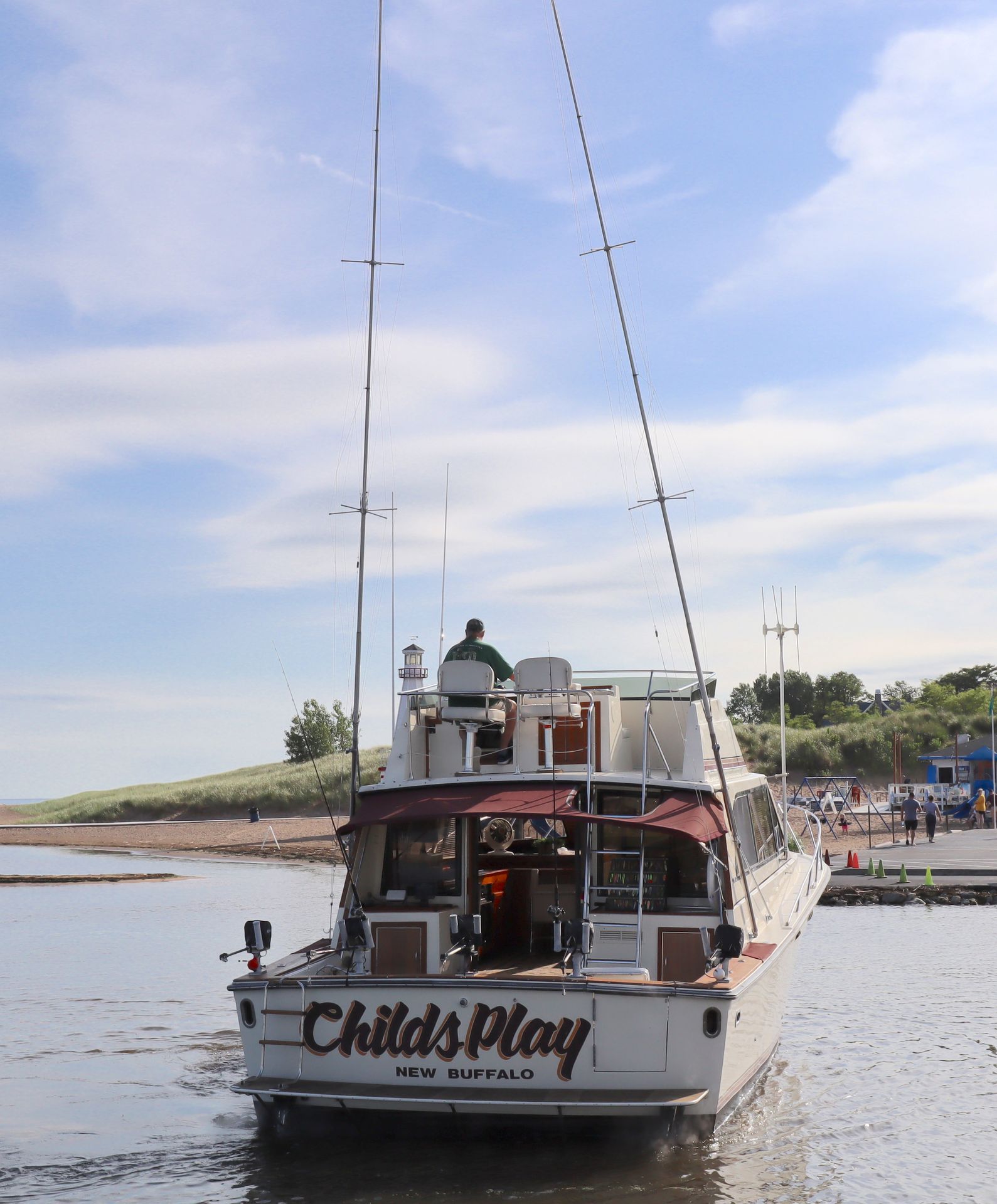 1980 Pacemaker 38 Sportfish Convertible - Weber Yachts