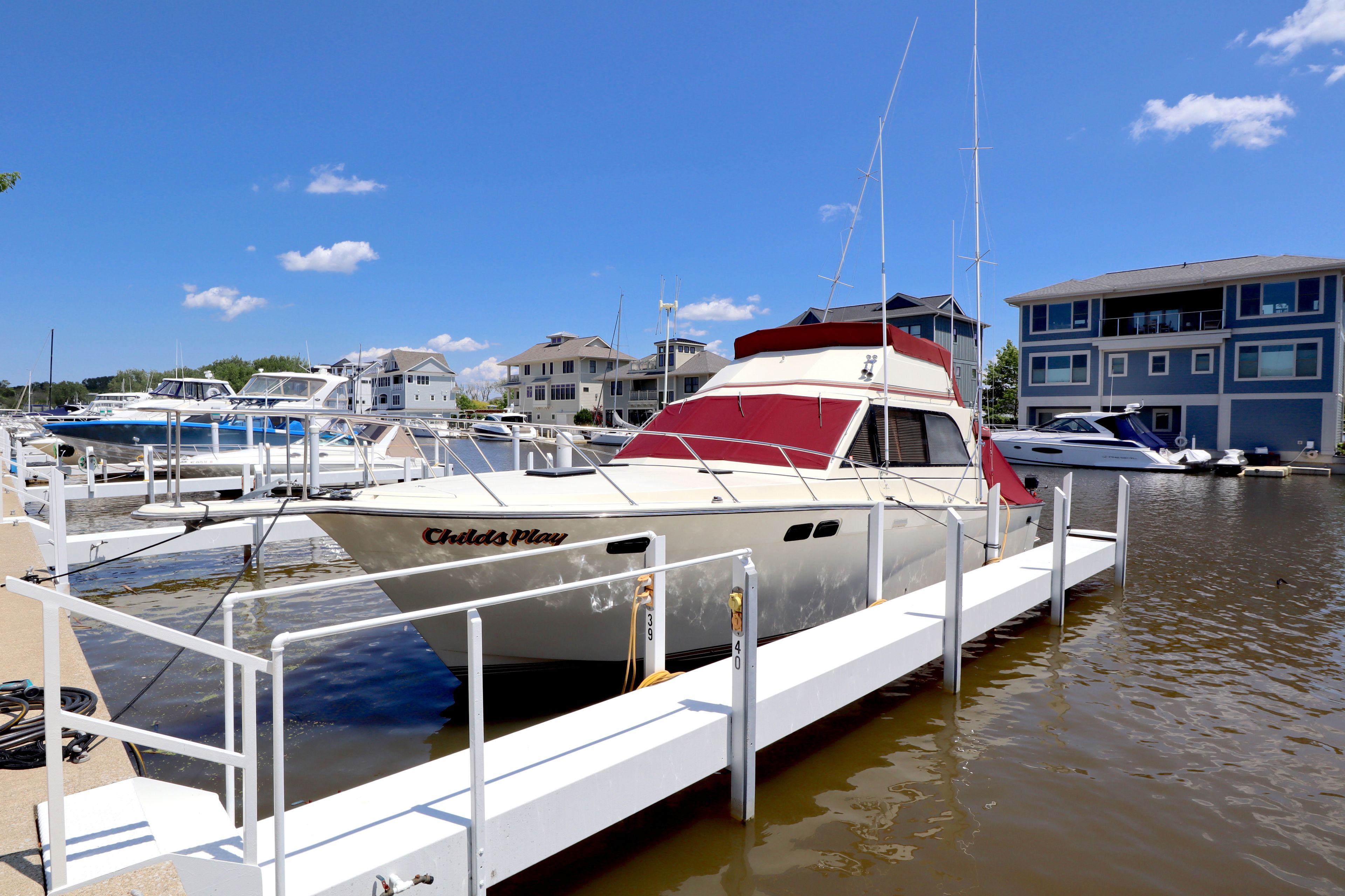 1980 Pacemaker 38 Sportfish Convertible - Weber Yachts