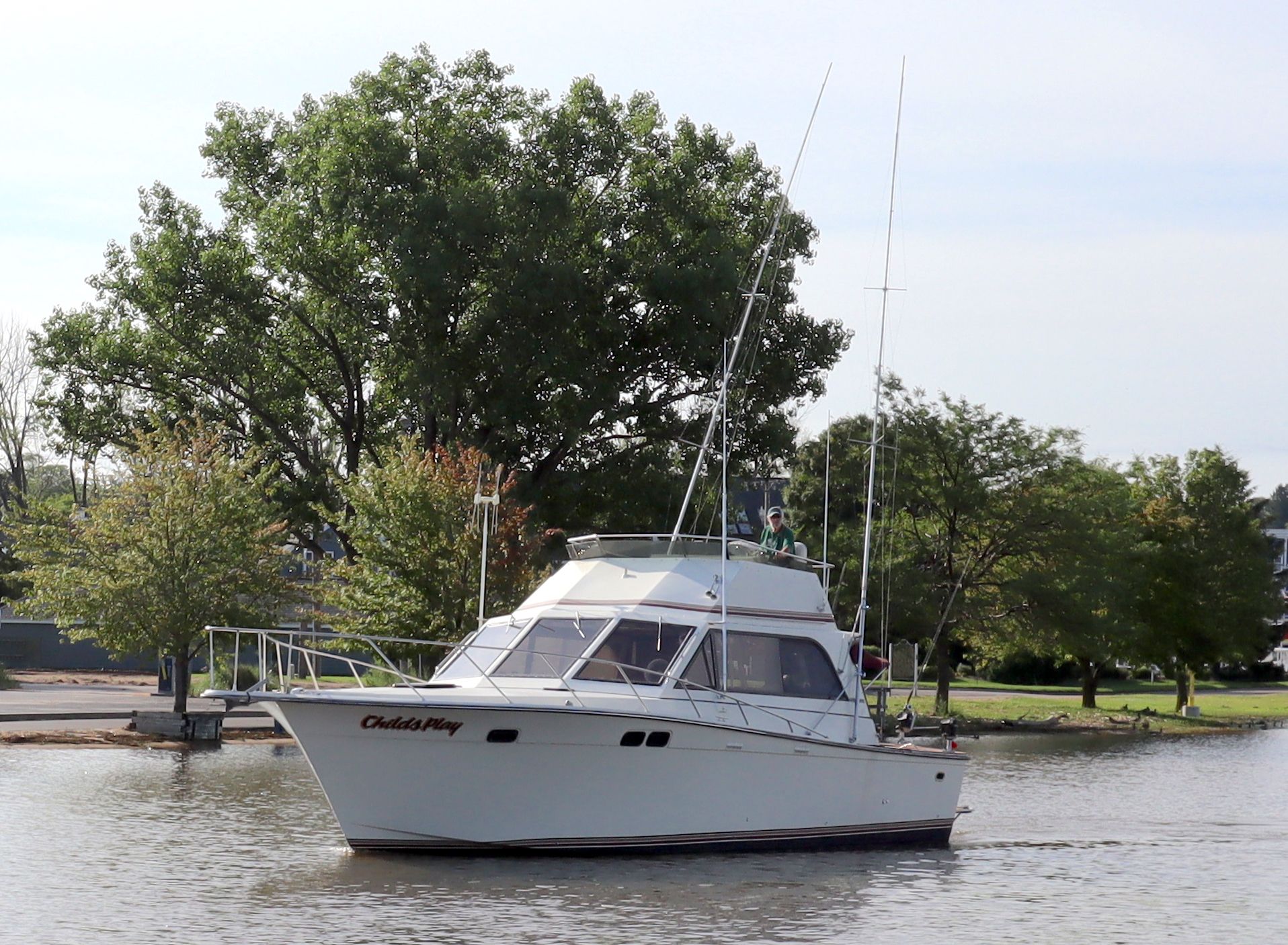 1980 Pacemaker 38 Sportfish Convertible - Weber Yachts