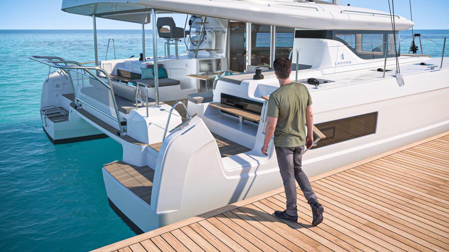 2025 Lagoon Lagoon 43 Power Catamaran for sale - YachtWorld