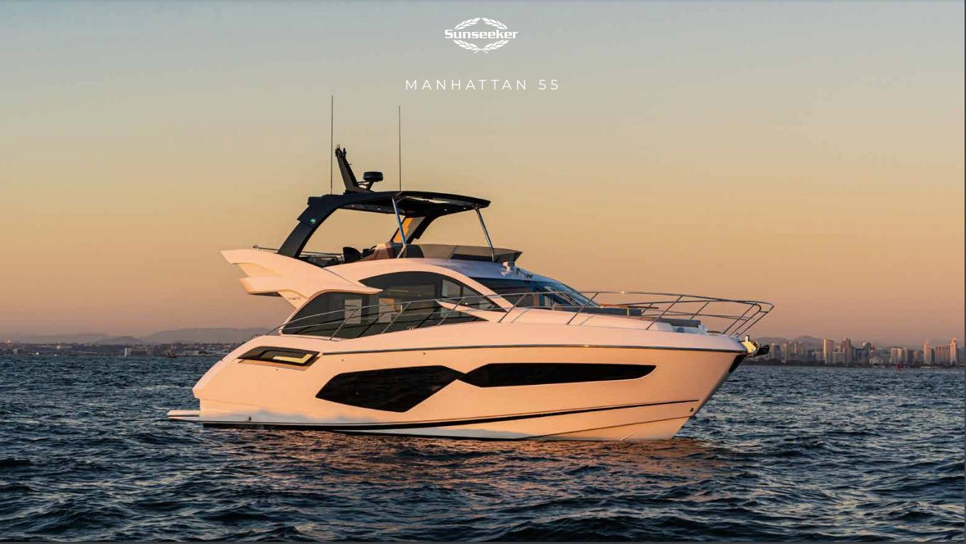2022 Sunseeker Manhattan 55 Flybridge Flybridge for sale - YachtWorld