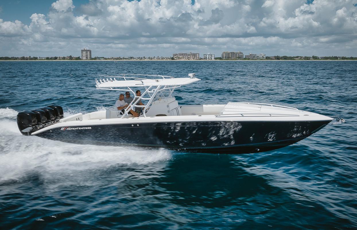 2008 Midnight Express 39 Center console cuddy Centre Console for sale ...