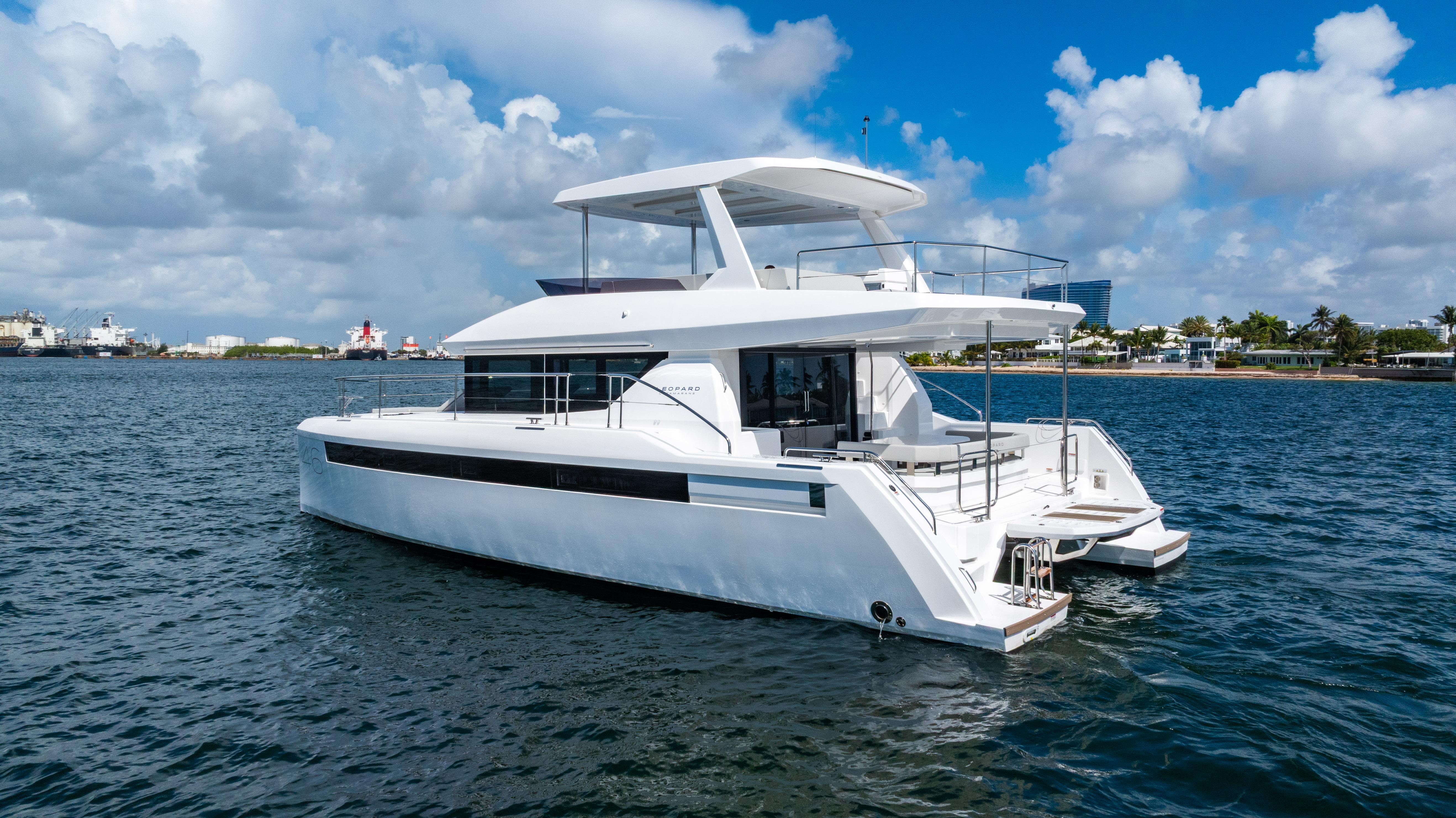 Leopard 46 Powercat Power Catamaran B8097 for sale | Leopard Brokerage