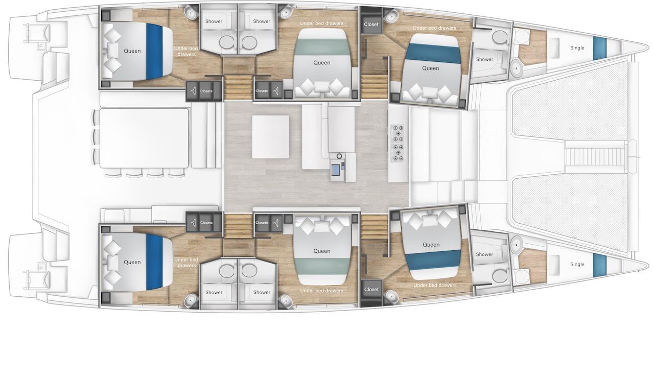 2024 Voyage Yachts VOYAGE 590 Catamaran for sale - YachtWorld