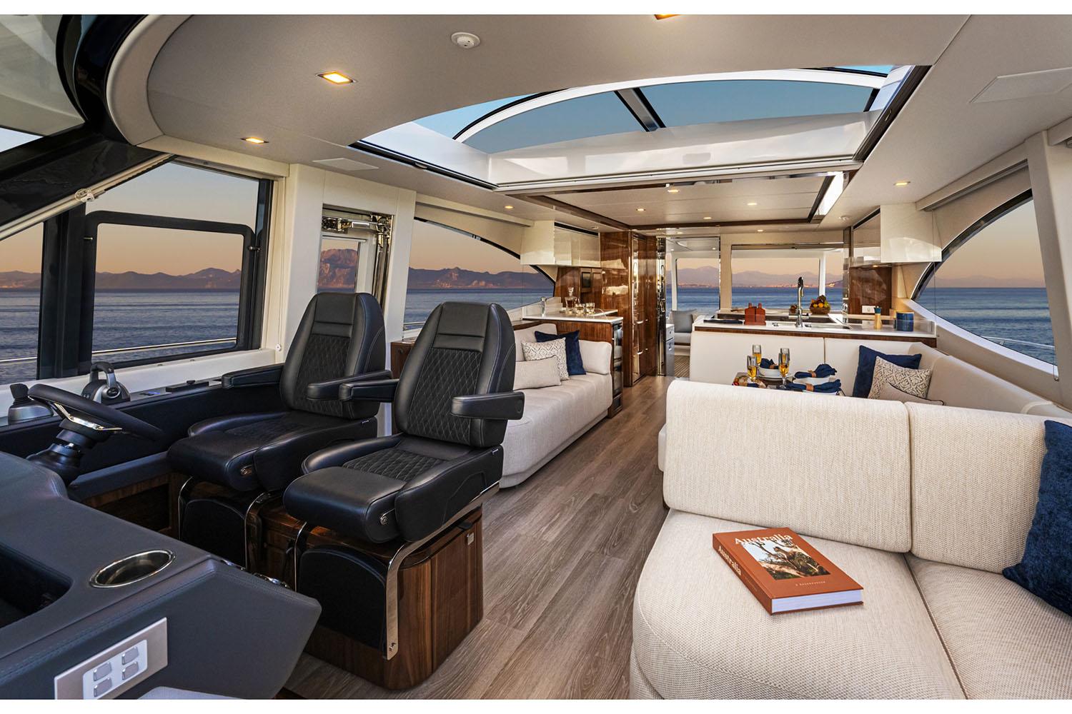 2026 Riviera 6800 Sport Yacht Platinum Edition Motor Yachts for sale - YachtWorld