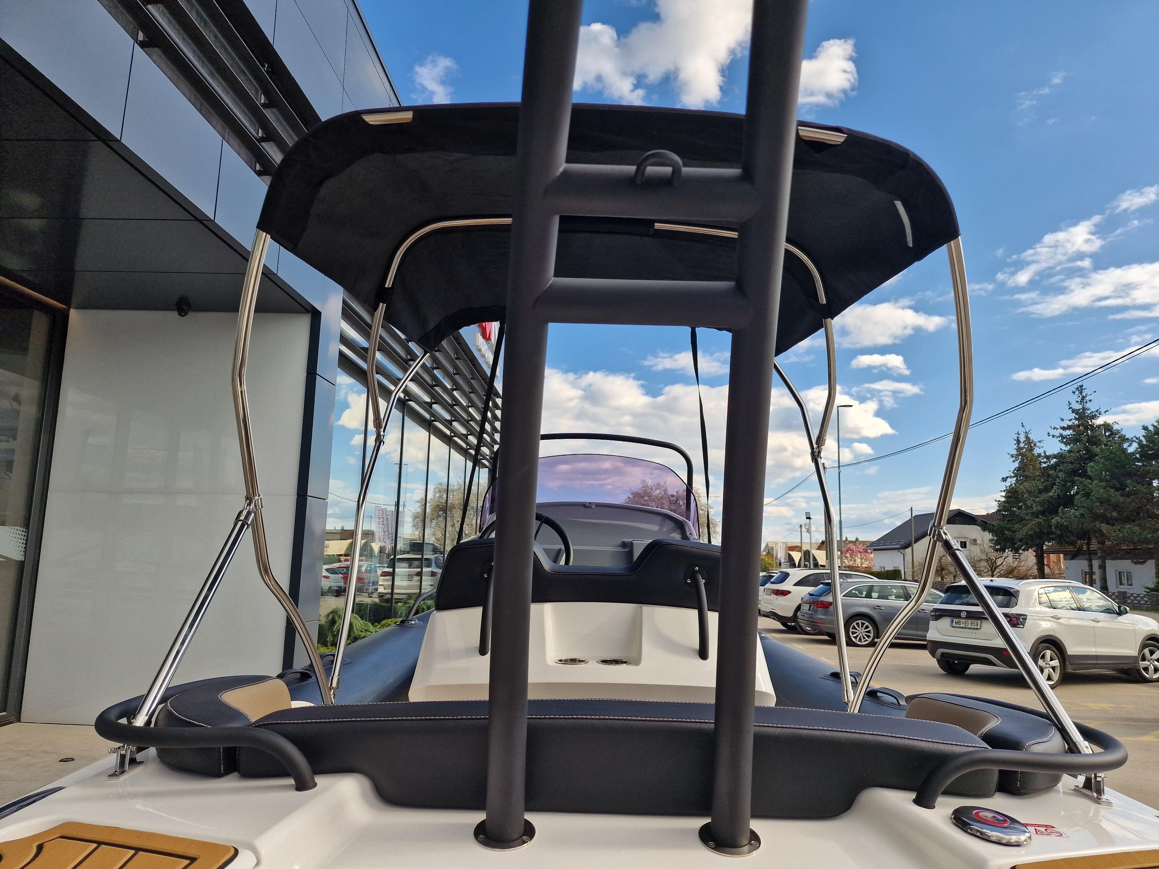 Grand G580GLF PVC Black White | 2025 | 6m | Boatshop24