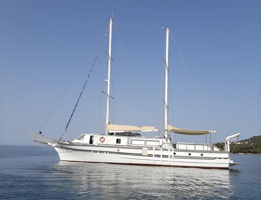 1977 Custom SERTRAL 72 plan André Mauric Motorsailer for sale - YachtWorld