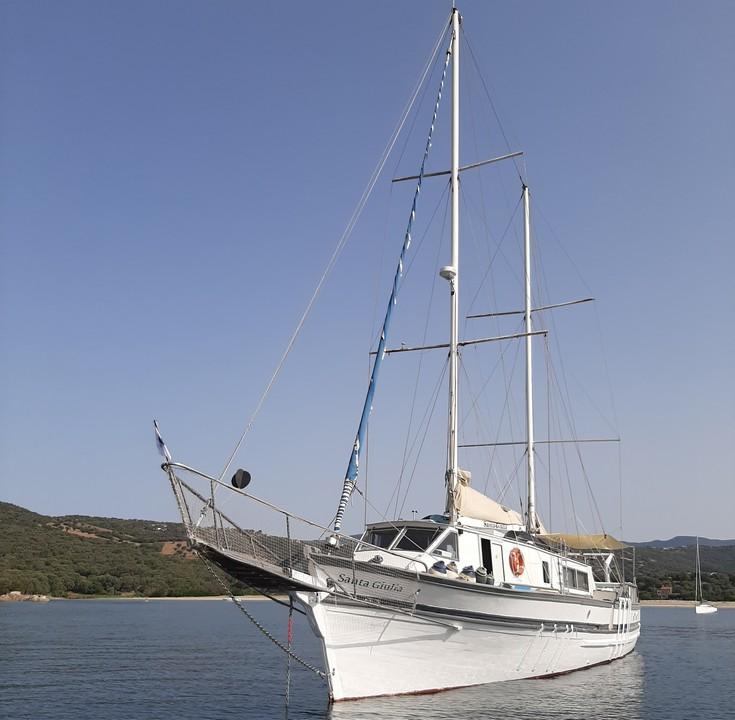1977 Custom SERTRAL 72 plan André Mauric Motorsailer for sale - YachtWorld