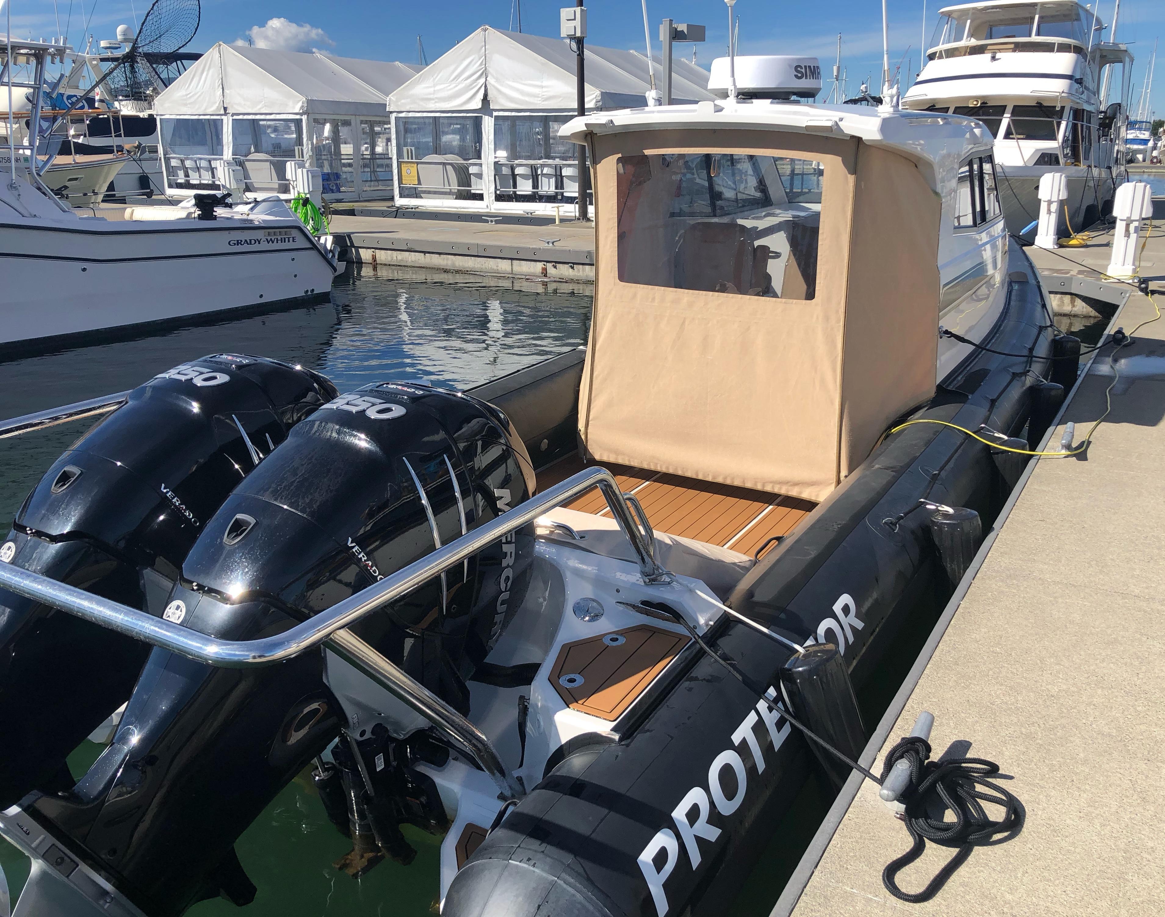 2021 Protector 330 Targa / Twin Merc 350 HP / EQUIPPED Rigid Inflatable ...