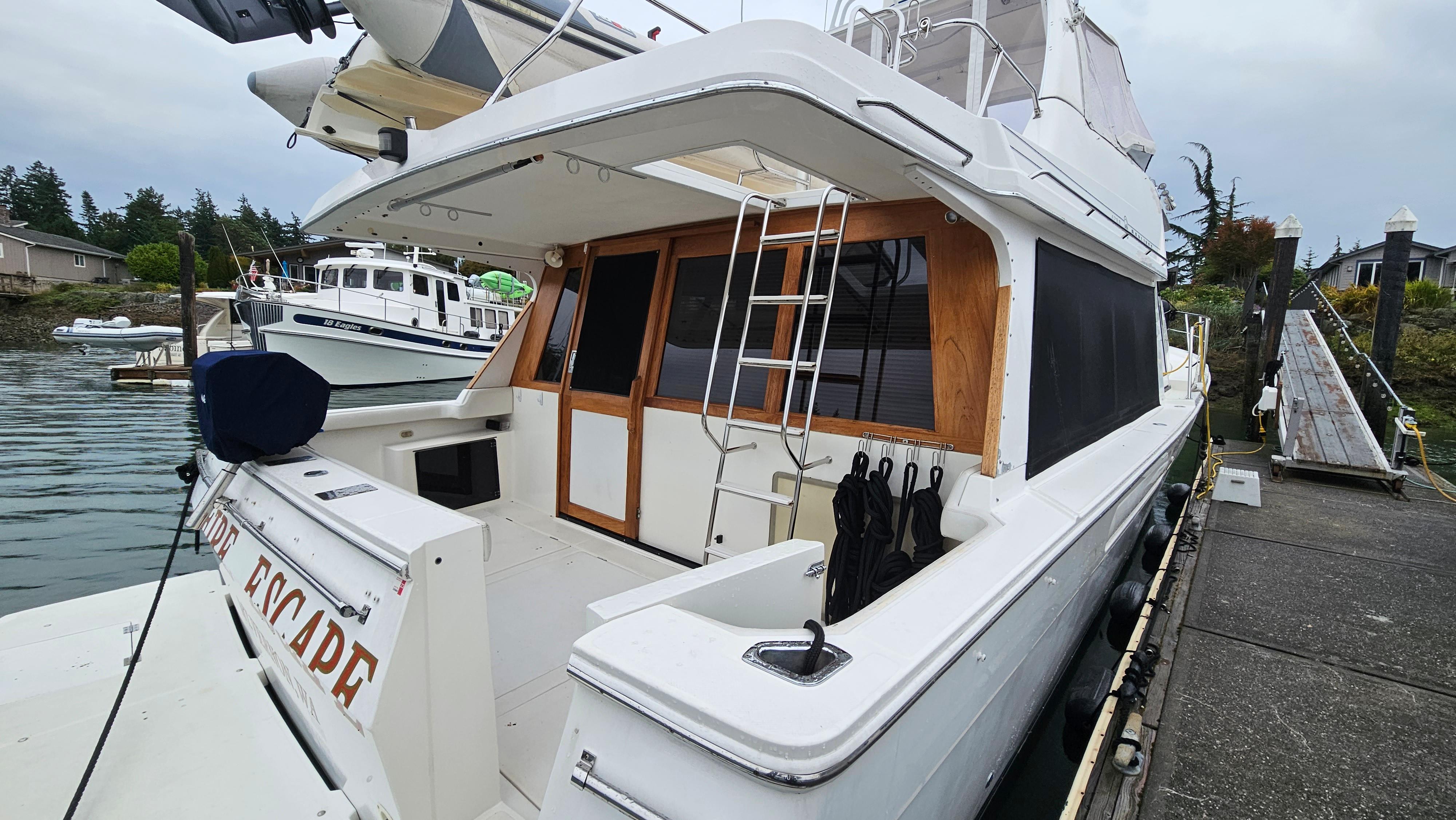 1995 Bayliner 4788 Pilothouse Motoryacht Motor Yacht for sale - YachtWorld