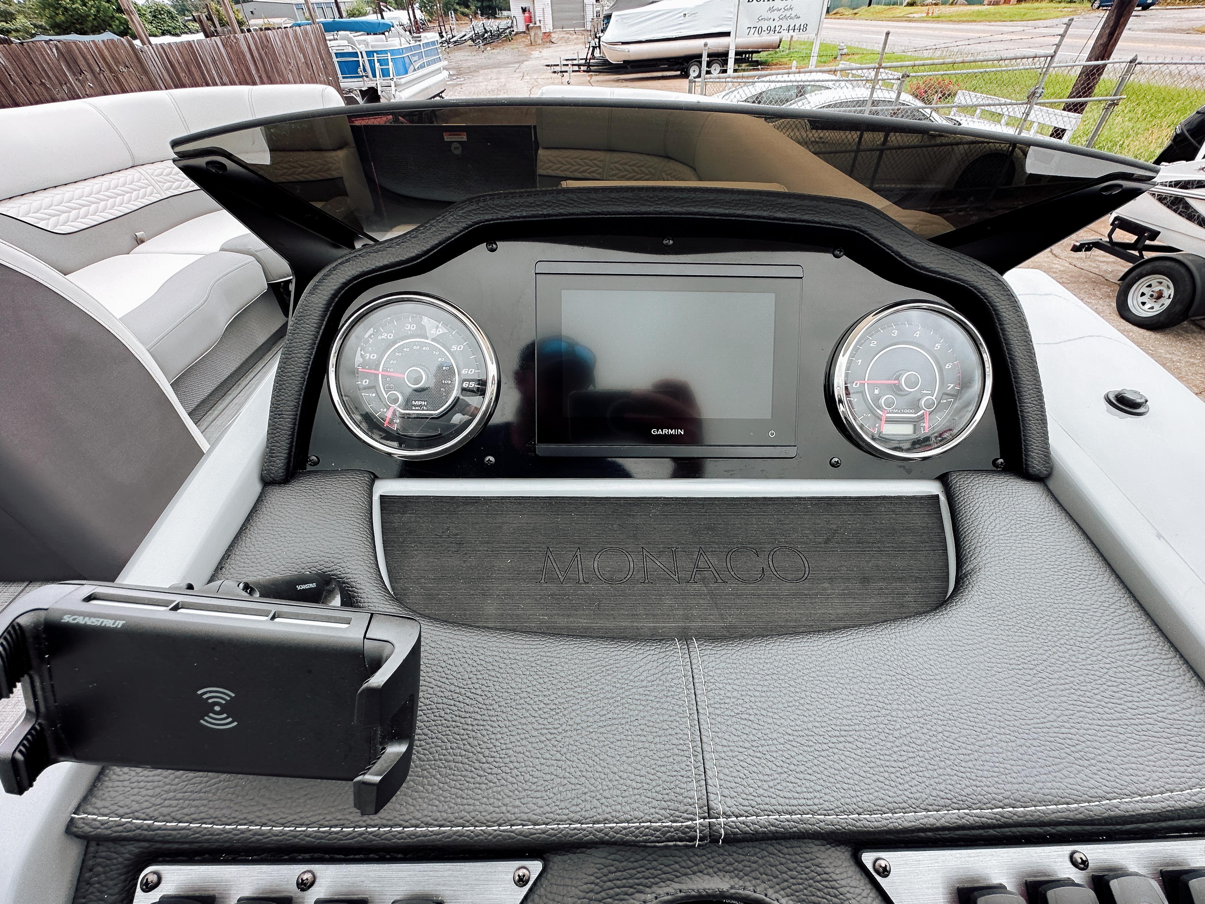 2025 Godfrey Monaco 23' Dual Flip Lounge Tritoon - 235 DFL Pontonbåd ...