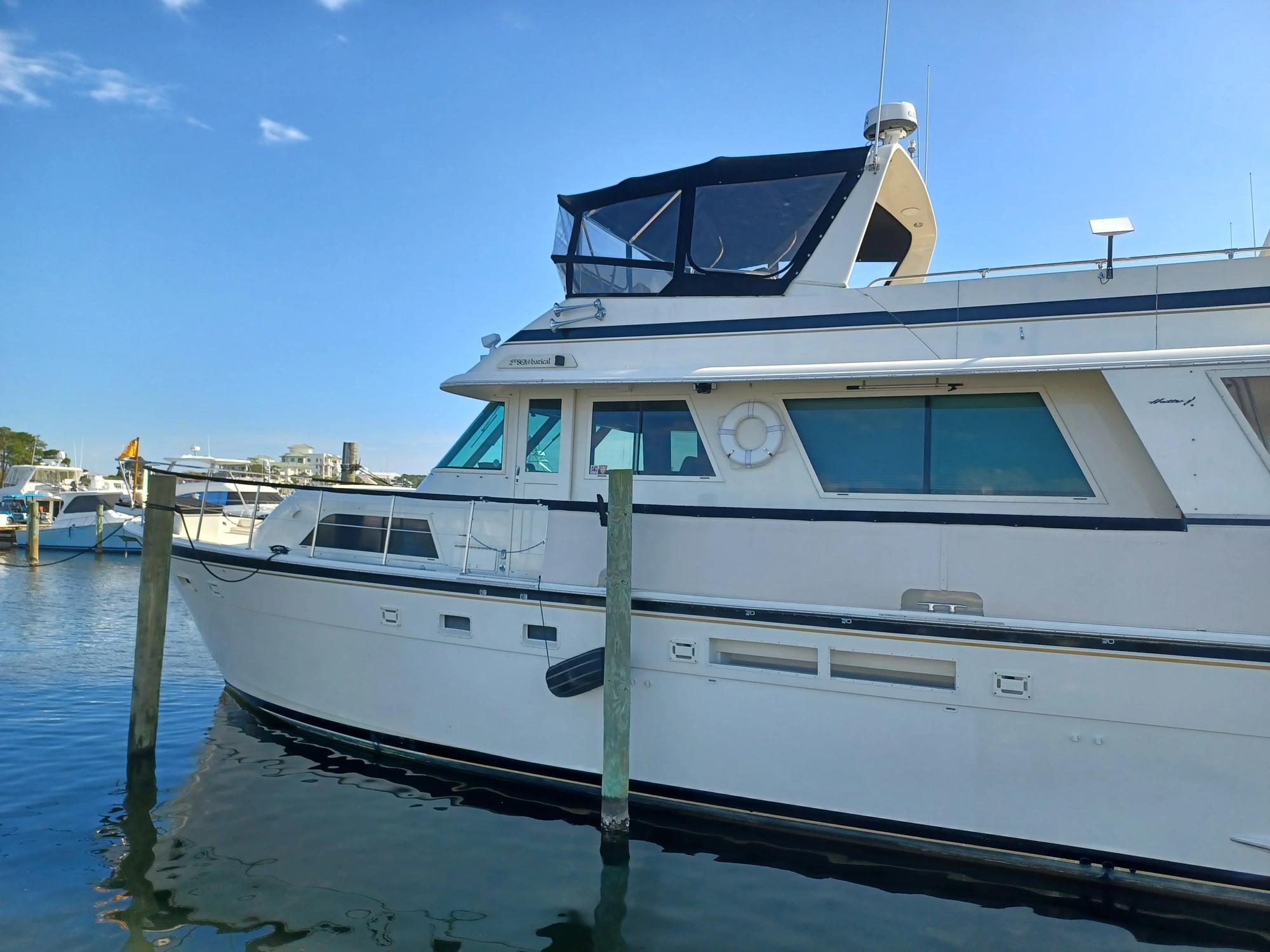 1987 Hatteras 63 Cockpit Motoryacht Yates a motor en venta - YachtWorld