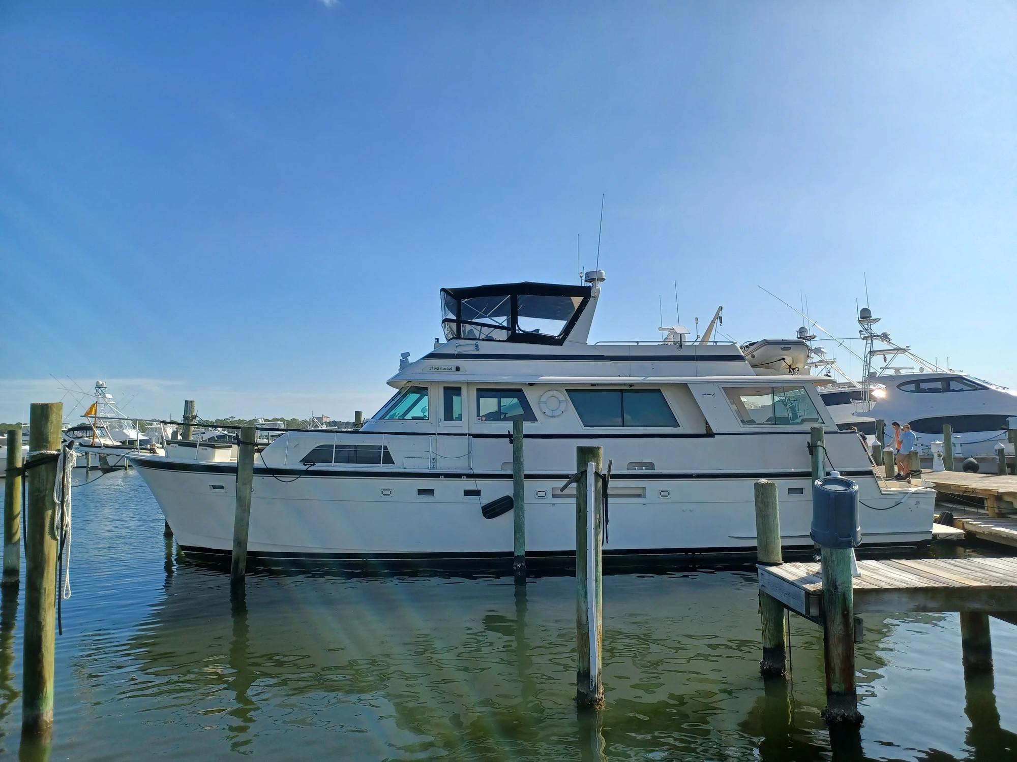 1987 Hatteras 63 Cockpit Motoryacht Yates a motor en venta - YachtWorld