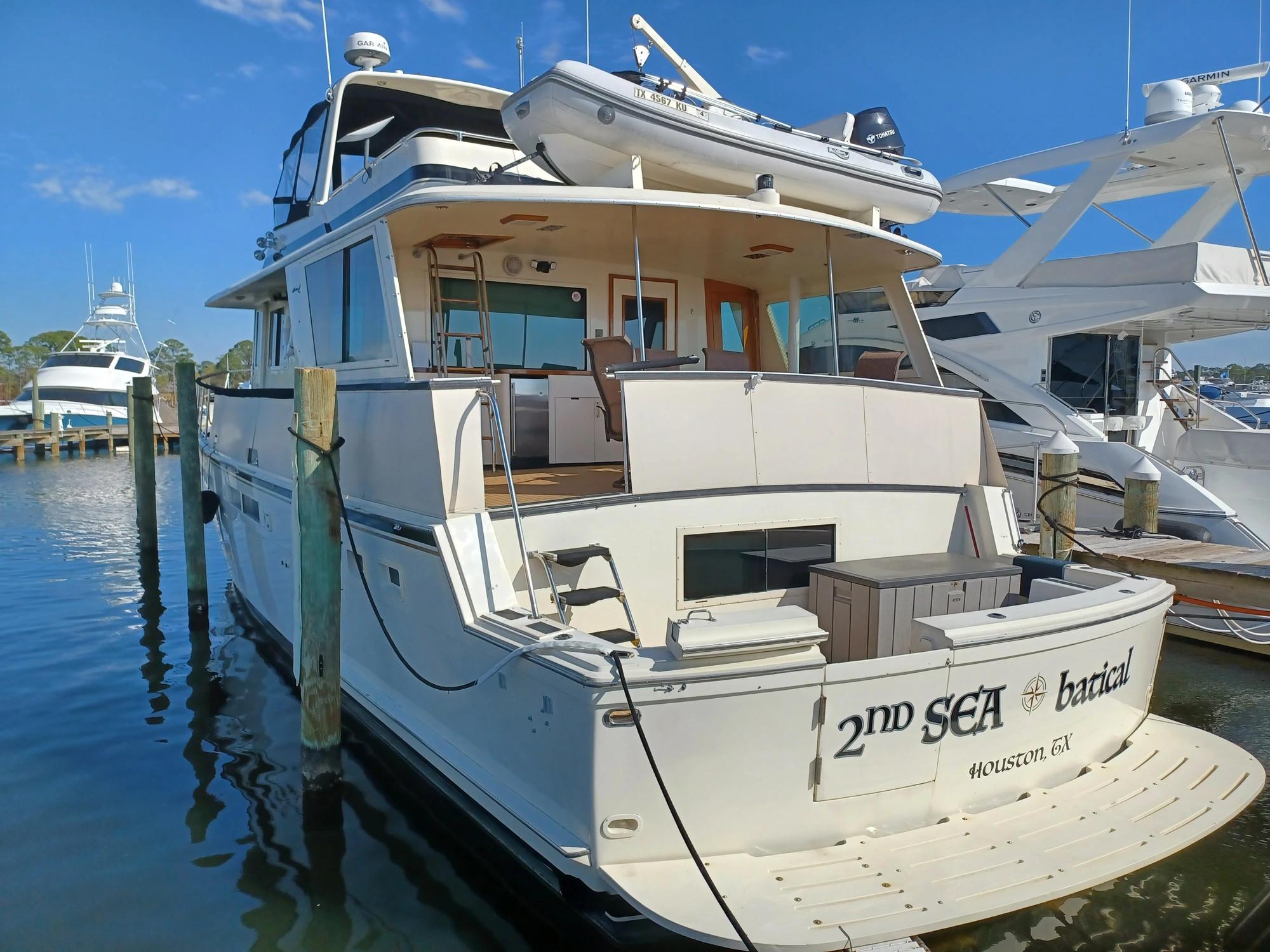1987 Hatteras 63 Cockpit Motoryacht Yacht a motore in vendita- YachtWorld