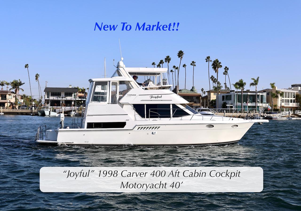 1998 Carver 400 Aft Cabin Cockpit MY Motorbåtar till salu- YachtWorld