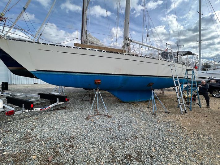 1986 Kaufman 47 Cutter for sale - YachtWorld