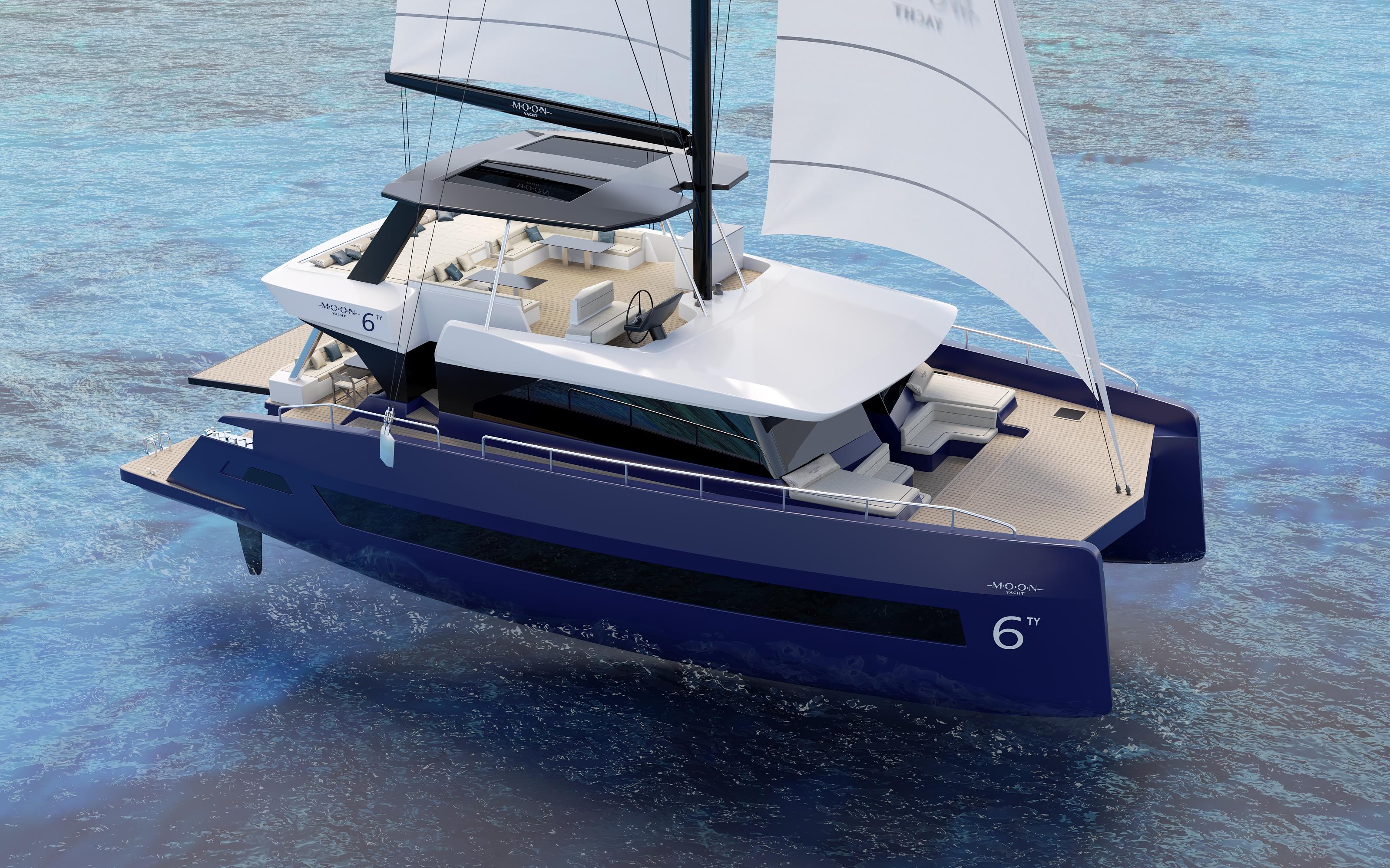 New 2025 Moon eMoon 60 HYBRID Sail | TopBoats
