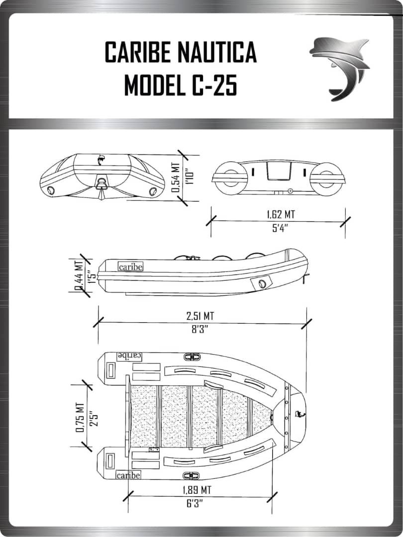 2016 Caribe c25 Rigid Inflatable Boats (RIB) for sale - YachtWorld