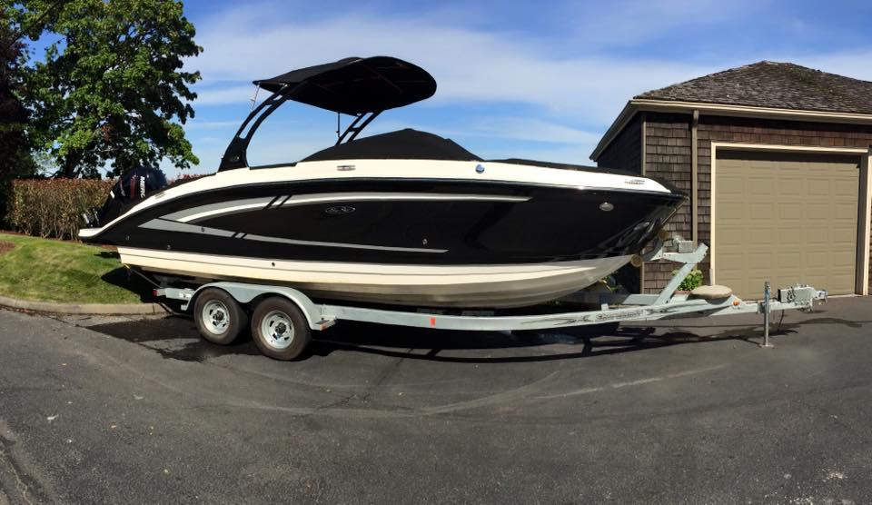 2015 Sea Ray 270 Sundeck Outboard Deck for sale - YachtWorld