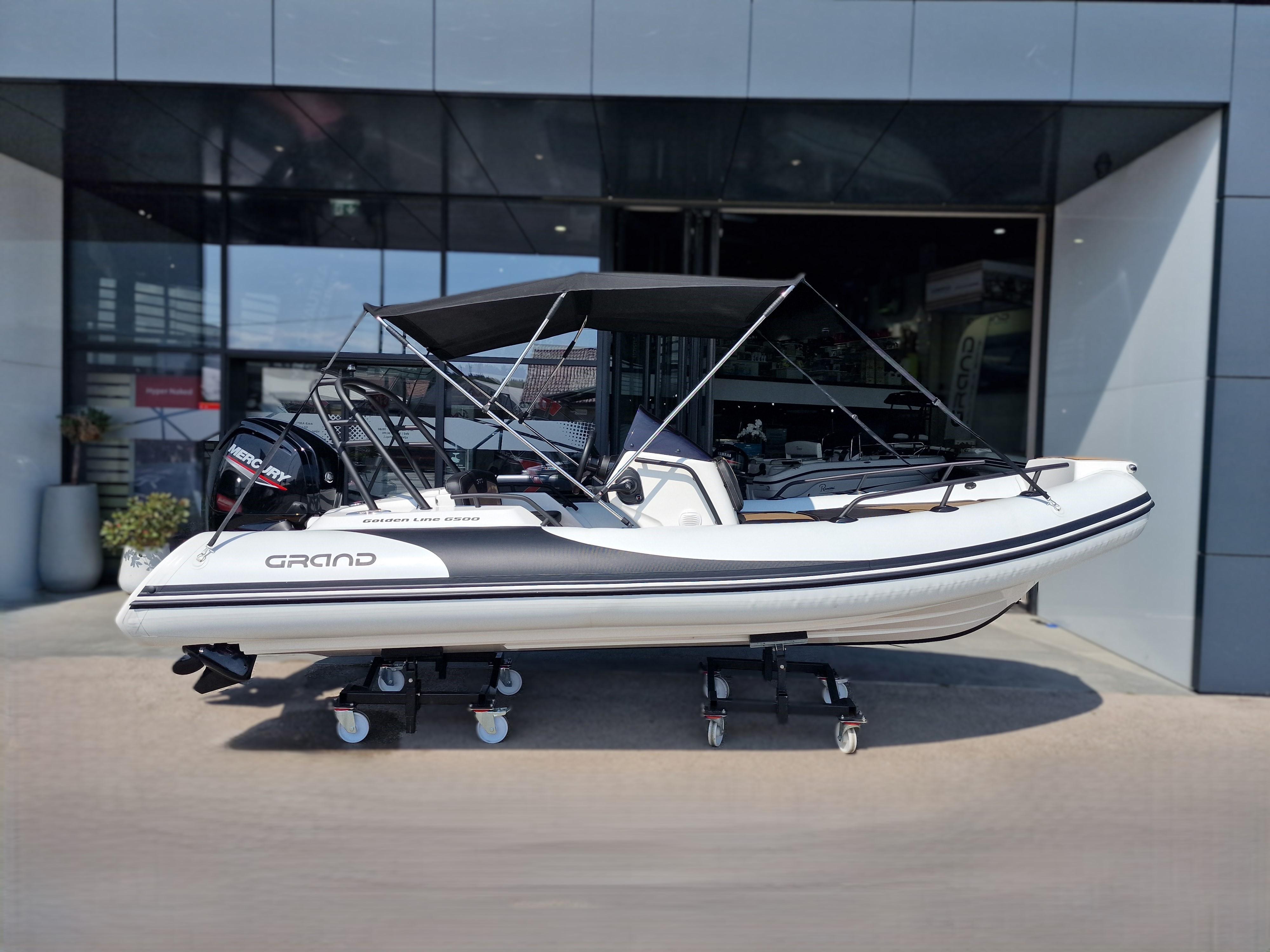 Grand Grand G500 Off White Hypalon s F100 | 2025 | 16ft | Boatshop24