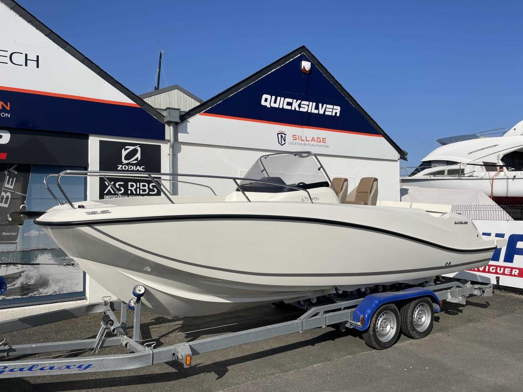 New 2023 Quicksilver Activ 675 Open - 29 - Finistère | Youboat