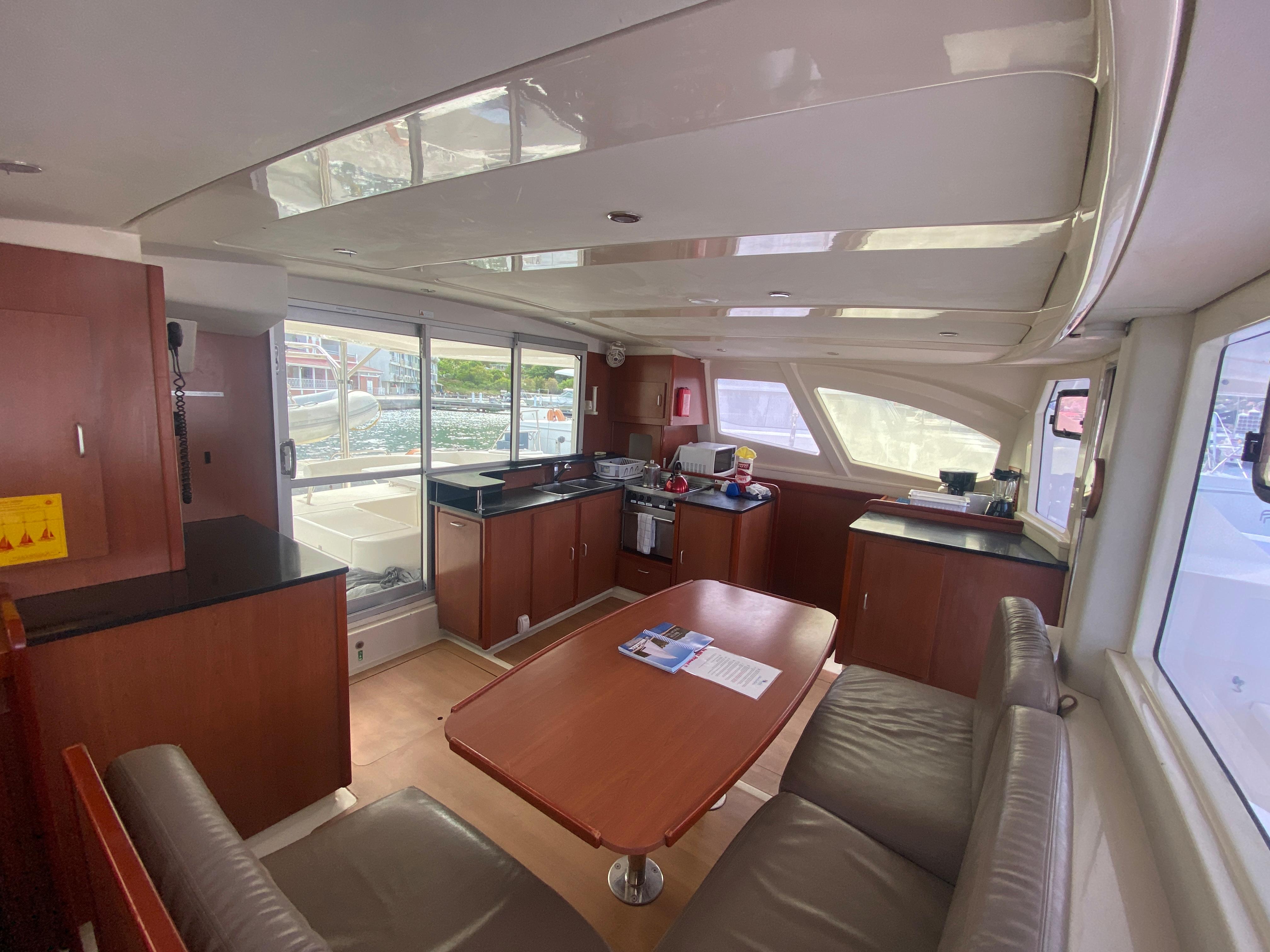 Catamaran Interior