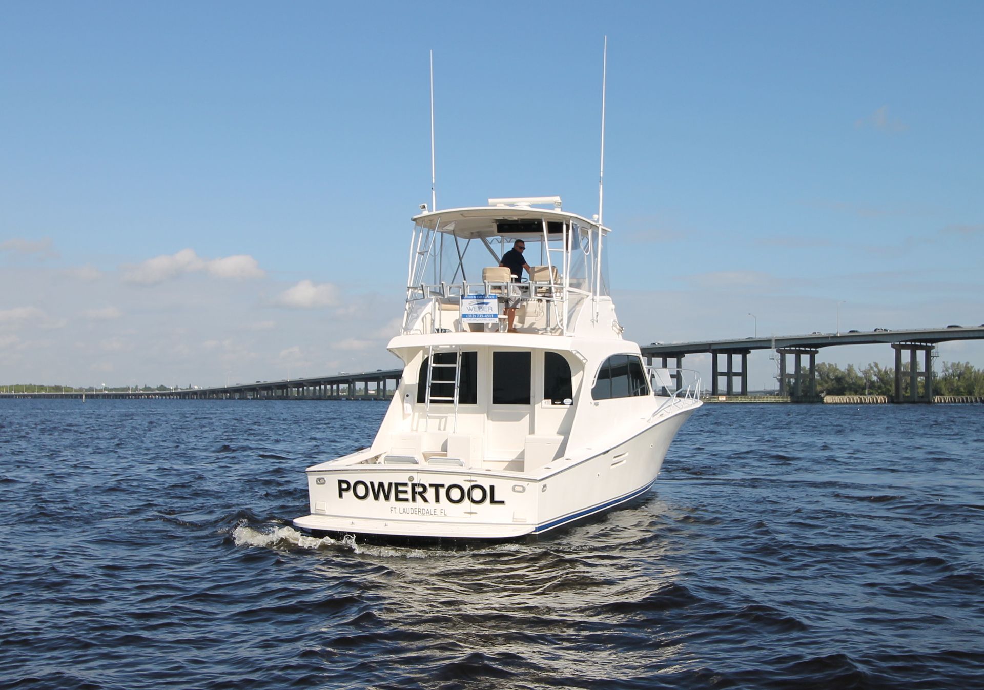 1995 Post 46 MK II Sportfish Convertible - Weber Yachts