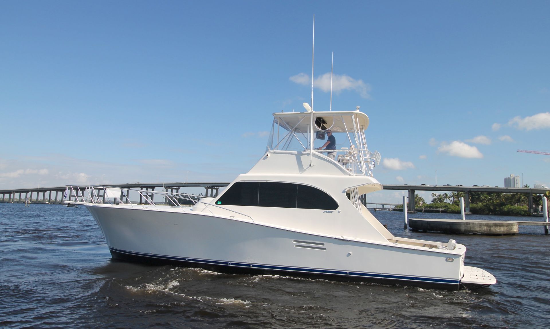 1995 Post 46 MK II Sportfish Convertible - Weber Yachts