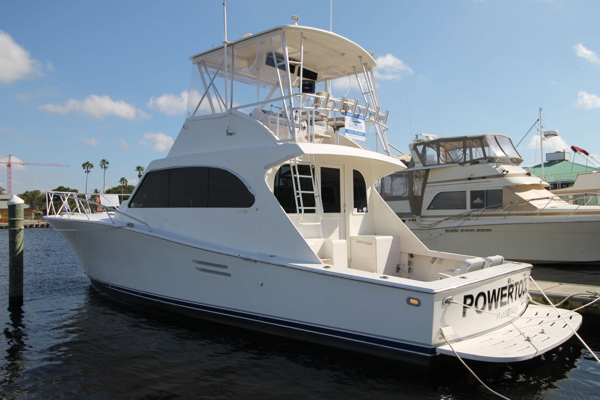 1995 Post 46 MK II Sportfish Convertible - Weber Yachts
