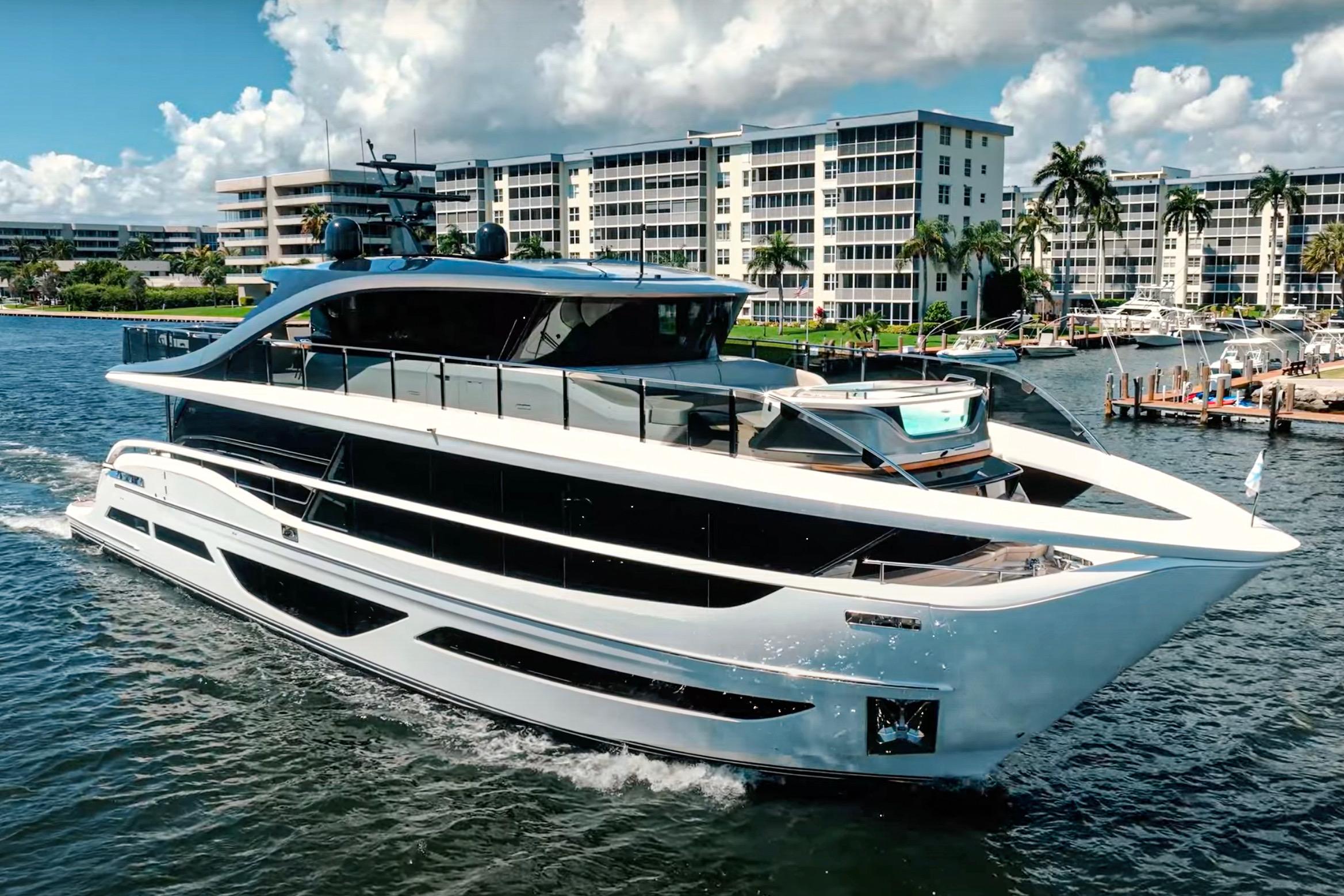 Diesel Princess X95 flybridge till salu - USA | YachtWorld