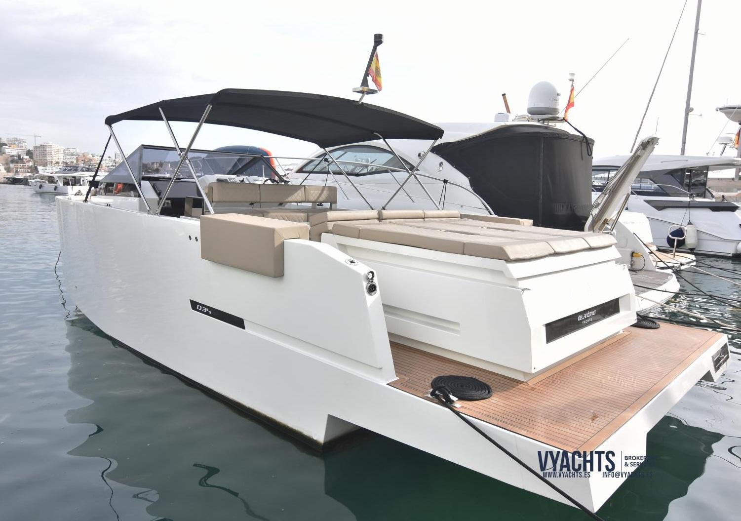 Tweedehands 2019 De Antonio Yachts D34 CRUISER Palma de Mallorca, Islas ...