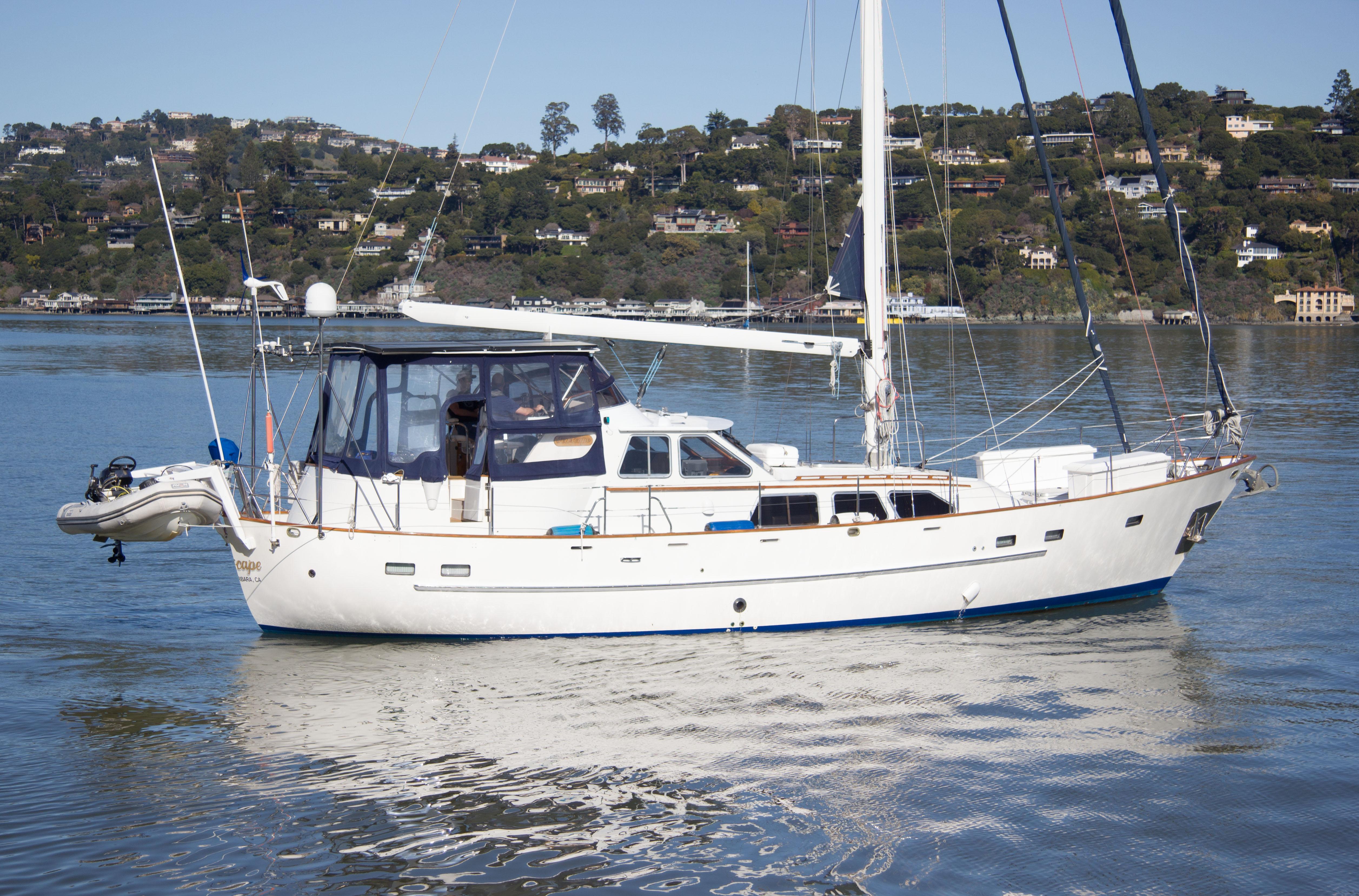 1989 Cheoy Lee 53 Motorsailer for sale - YachtWorld