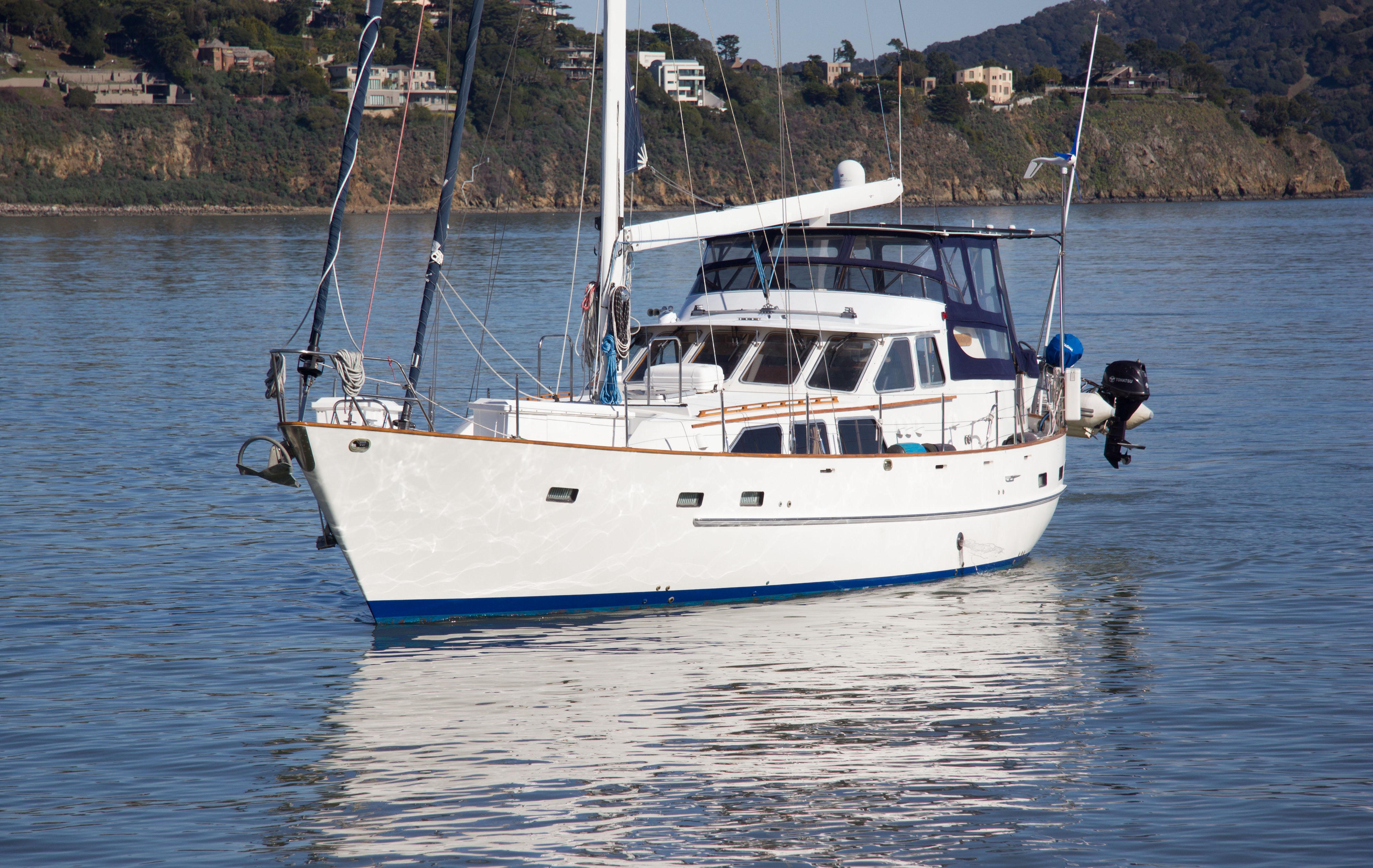 1989 Cheoy Lee 53 Motorsailer for sale - YachtWorld