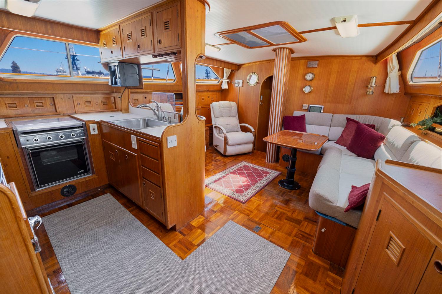 1989 Cheoy Lee 53 Motorsailer for sale - YachtWorld