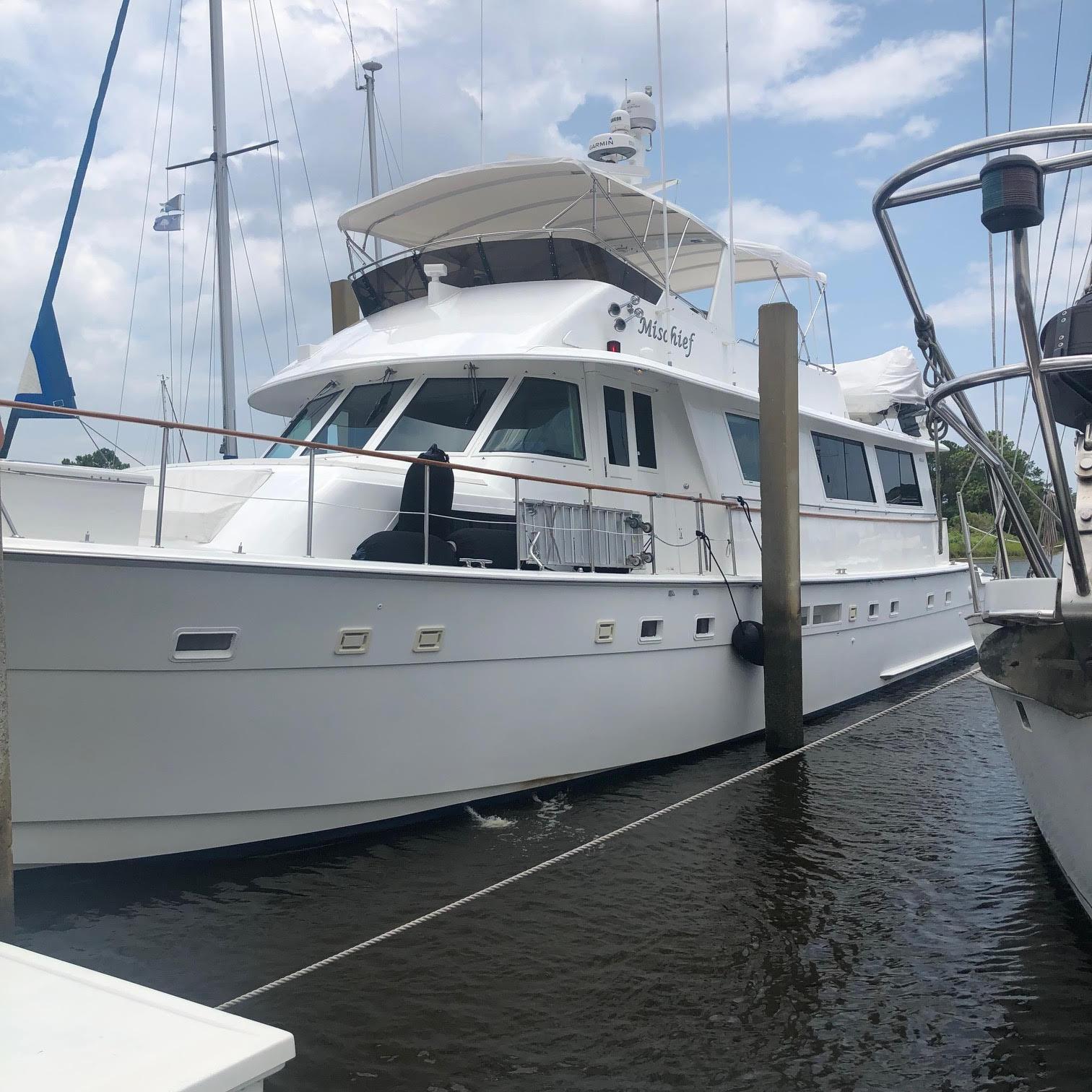 1987 Hatteras Cockpit Motoryacht Motor Yacht for sale - YachtWorld