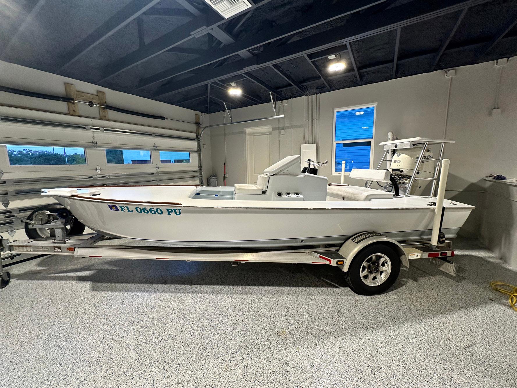 Used 2013 Custom Harrison Boatworks Flats Tunnel Skiff - Florida | TopBoats