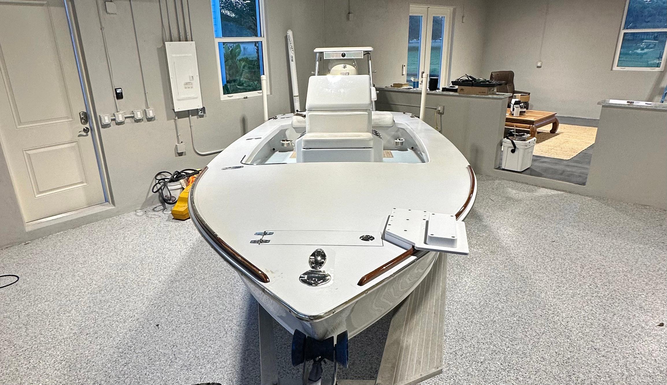 2013 Custom Harrison Boatworks Flats Tunnel Skiff Flats Boats myytävät ...