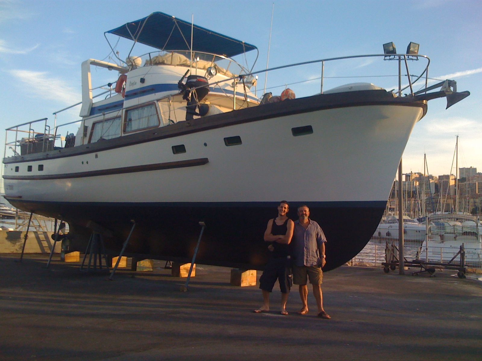 Occasion 1977 Cheoy Lee TRAWLER 14m - Corse ( 20 ) | Annonces du Bateau